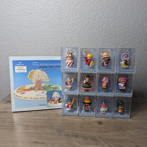 Hallmark | Holiday | Hallmark Merry Miniatures The Happy Hatters ...